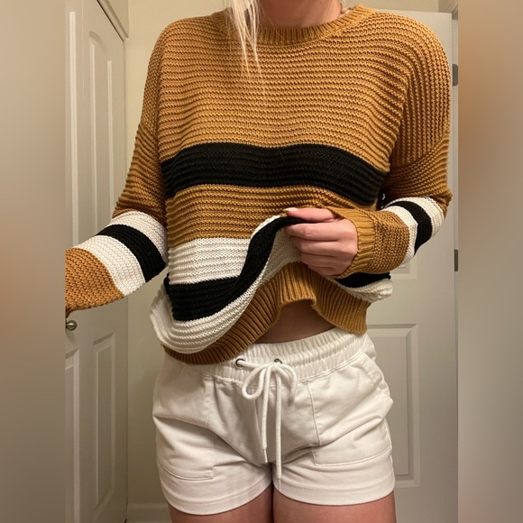 Time and Tru | Sweaters | Timetru Caramel Knit Sweater | Poshmark